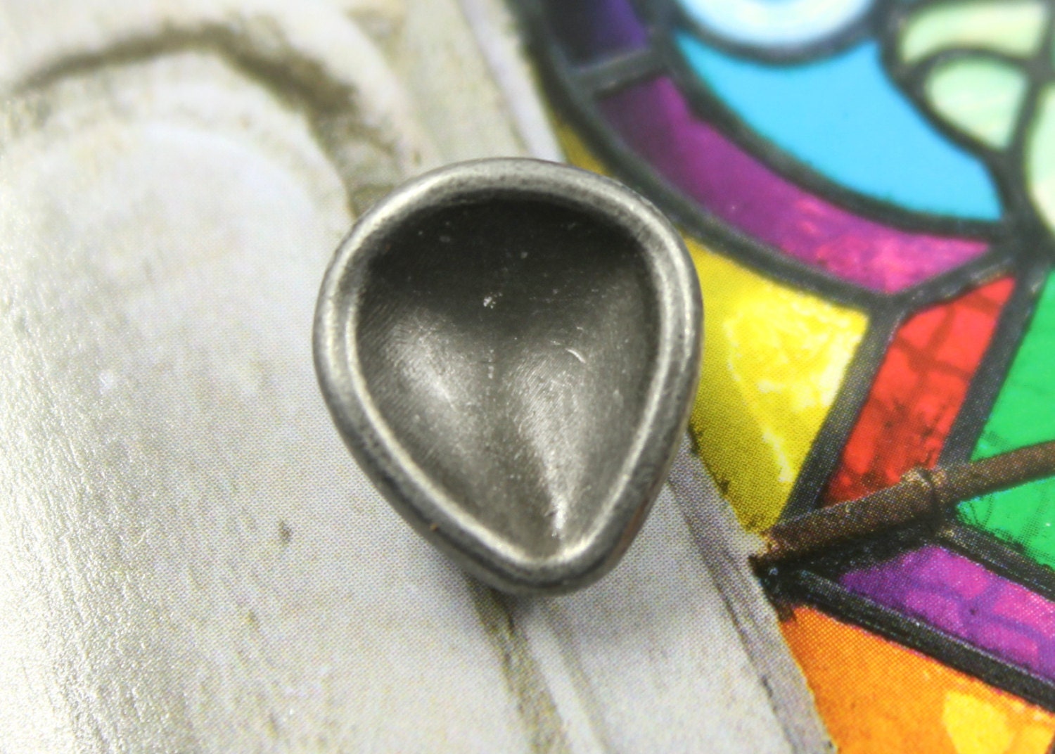 Metal Buttons Round Triangular Concave Metal Buttons | Etsy