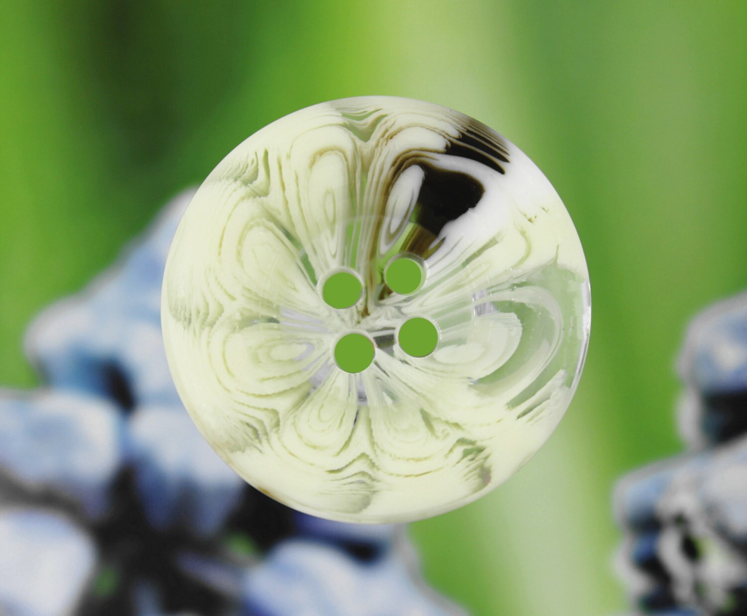 Resin Buttons Latte Art Pattern Translucent Resin Buttons. - Etsy