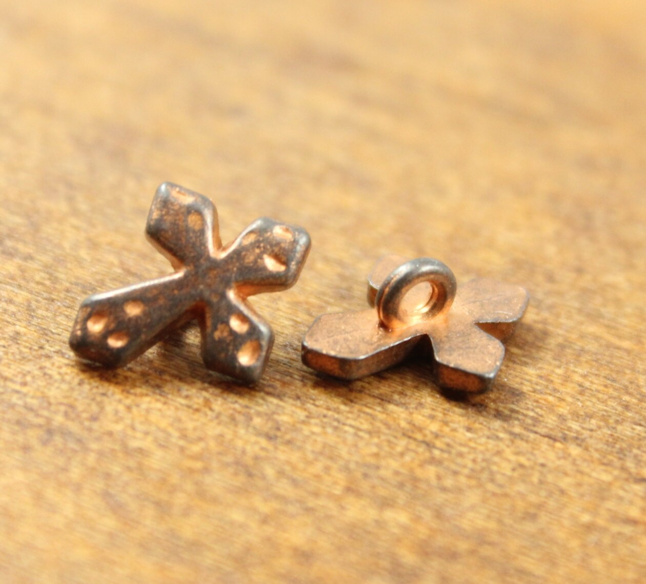 Metal Buttons Cross Metal Buttons Gunmetal Orange Color - Etsy