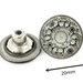 Wreath Gunmetal White Metal Rivet Sets 0.79 Inch 4 Pieces - Etsy