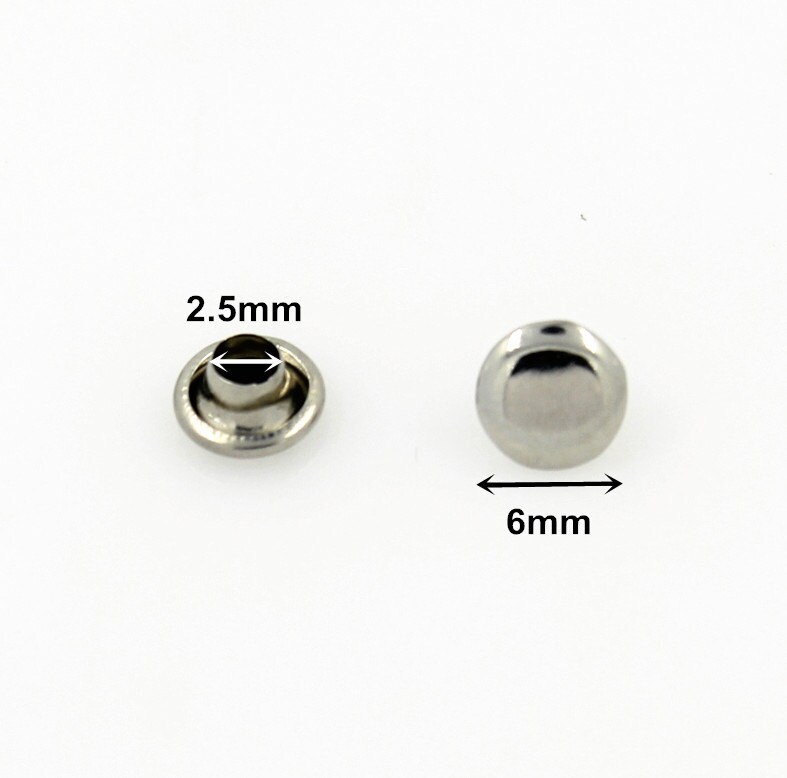 Pink Glass Rhinestones Rivets Studs - 0.31 Inch - 10 Pieces - Etsy