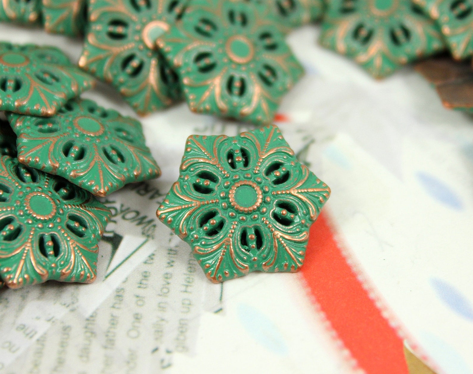 Wholesale Metal Buttons Set 50 Pcs Elaborate Unique Retro - Etsy