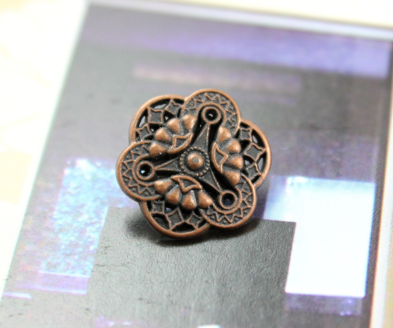 Special Metal Buttons Complicated Exotic Gothic Style Six - Etsy