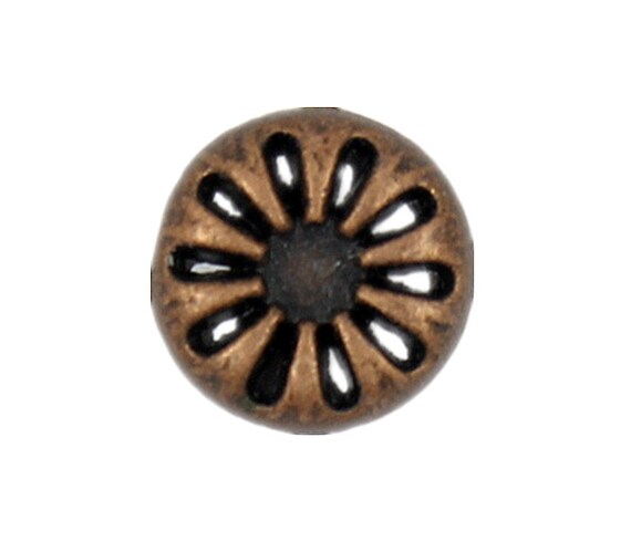 Openwork Flower Antique Copper Metal Rivet Sets 0.39 Inch - Etsy
