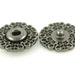 Motif Metal Snap Buttons , Gunmetal Color , Openwork , 0.79 Inch , 5 ...