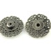 Motif Metal Snap Buttons , Gunmetal Color , Openwork , 0.79 Inch , 5 ...