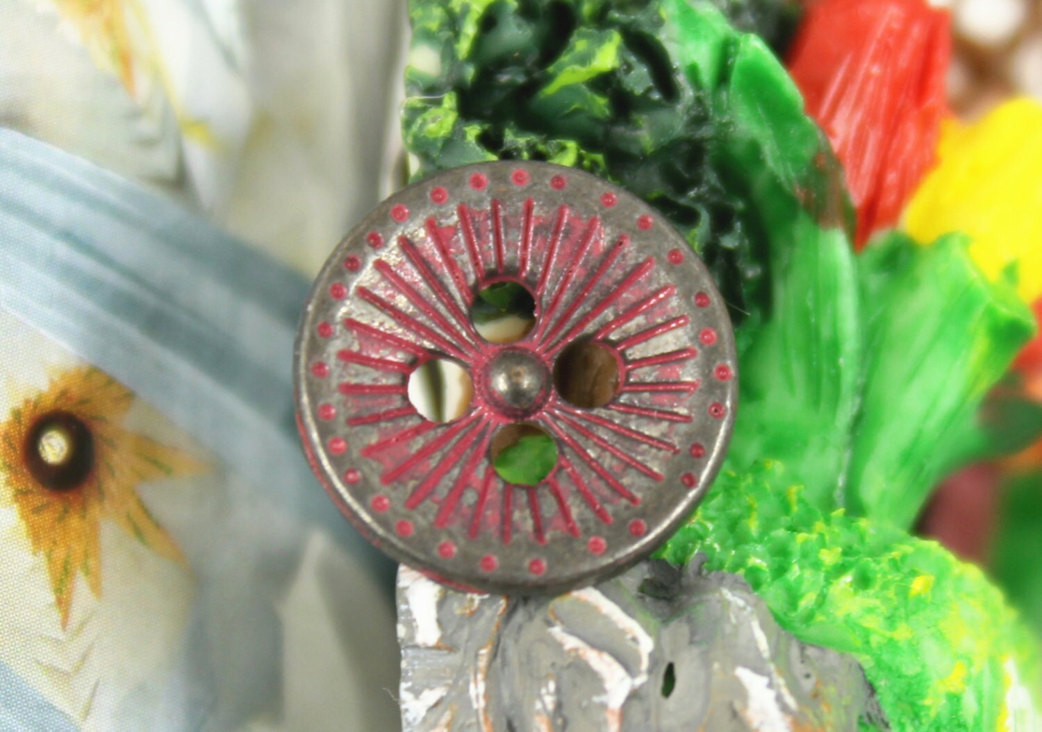 Metal Buttons Dark Pink Dandelion Metal Buttons Gunmetal - Etsy