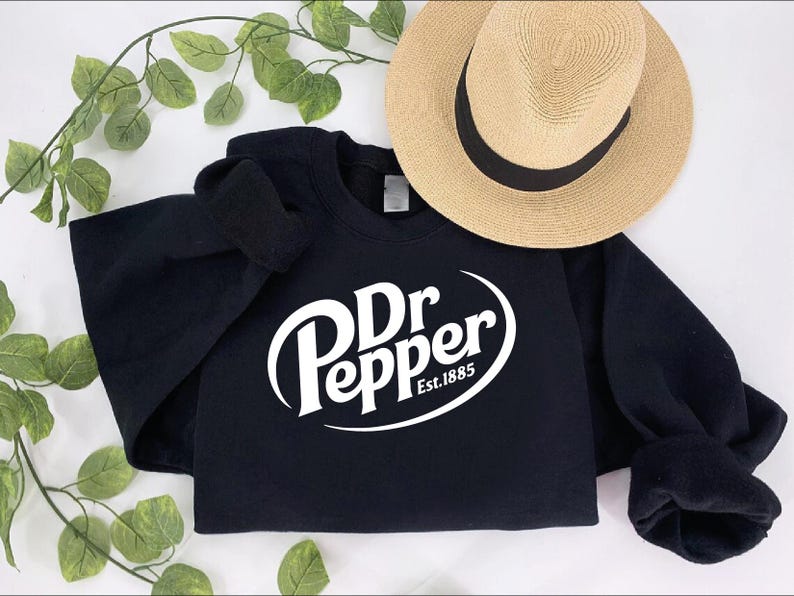 Retro Dr Pepper Sweatshirt,est. 1885 Soda Lover Sweater,cute Dr Pepper ...