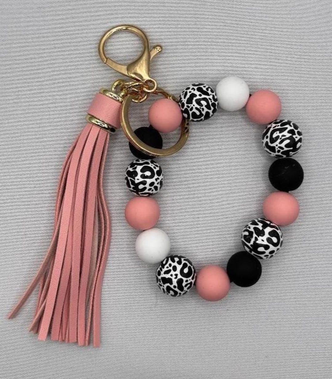 Wristlet Keychain, Wristlet, Keychain, Stocking Stuffer, Gift, Silicone ...