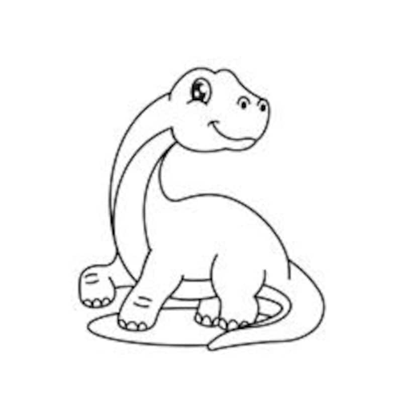 20 Cute Dinosaurs Coloring Pages for Kids – Printable Activity Pack ...