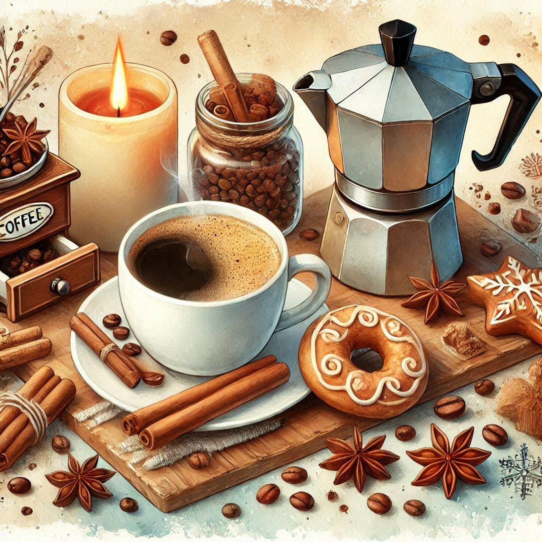 Vintage Cozy Coffee Poster | Cozy Poster | Museum Quality Semi-glossy ...