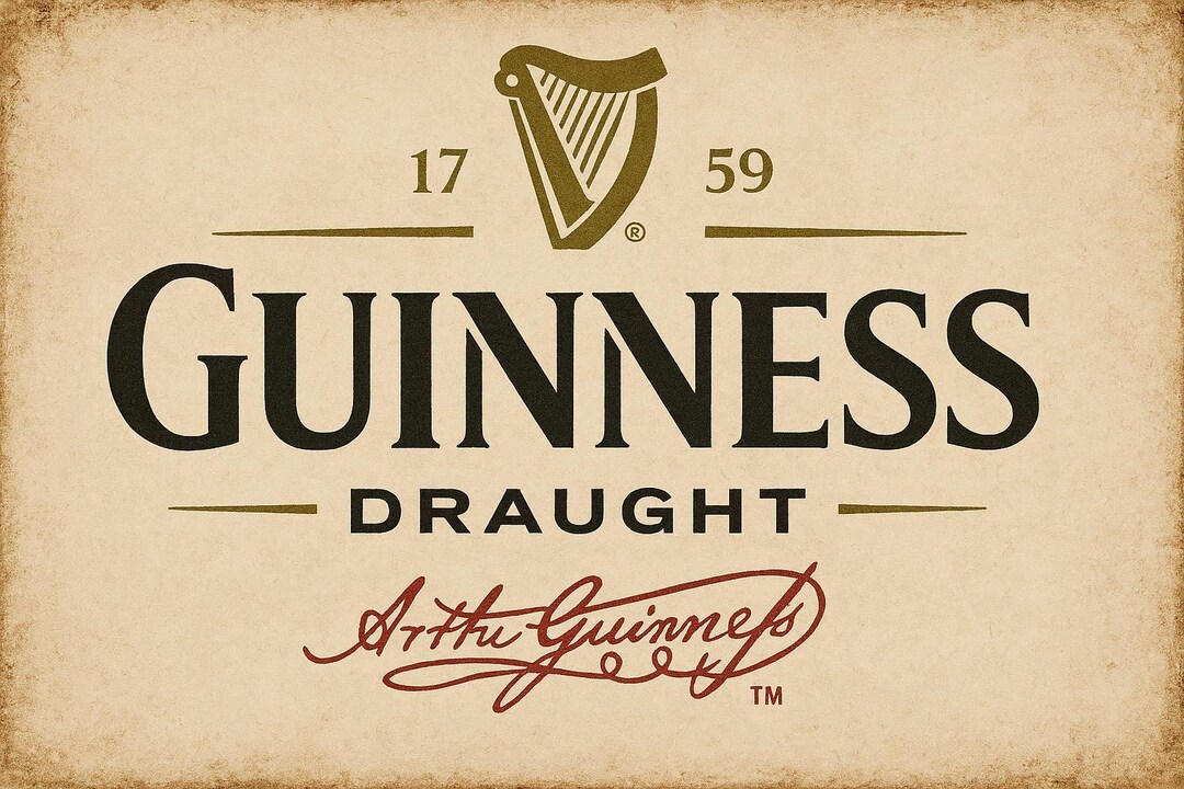 Classic Guinness Draught Beer Poster | Retro Beer Poster | Bar Wall Art ...