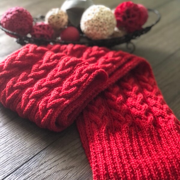 Red Mens Scarf - Etsy