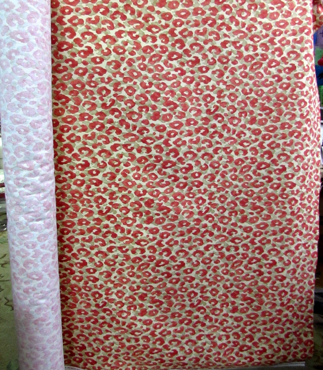 LEOPARD designer multipurpose home decor COTTON fabric | Etsy