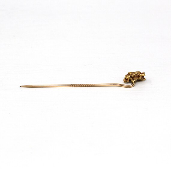 Sale - Antique Stick Pin - Victorian 22k Yellow Gold … - Gem