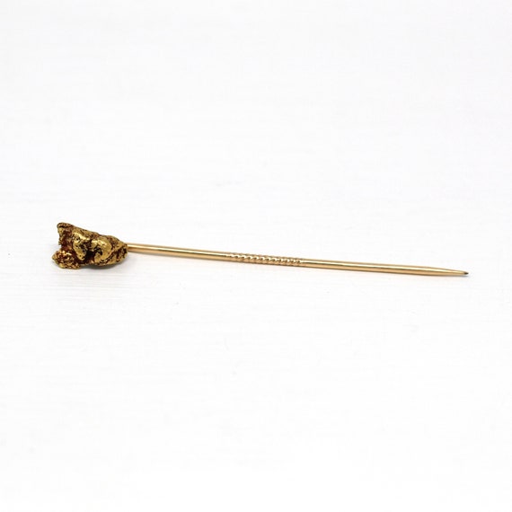 Sale - Antique Stick Pin - Victorian 22k Yellow Gold … - Gem
