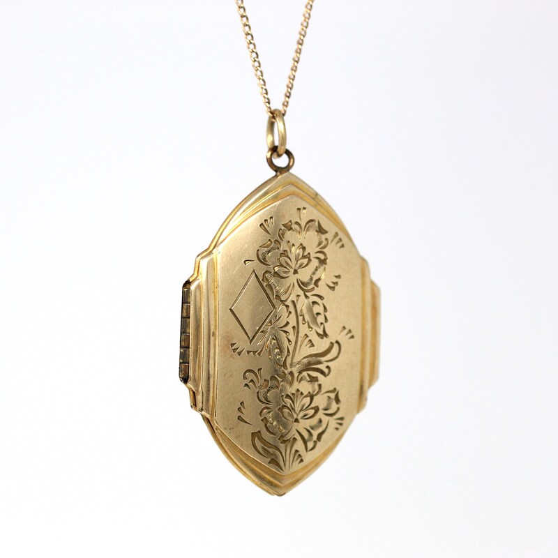 Shield Locket - Etsy