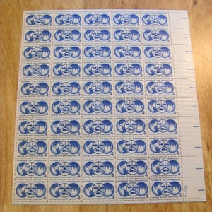Wheels of Freedom Full Sheet of 50 Unused Vintage US Postage Stamps 4-c ...