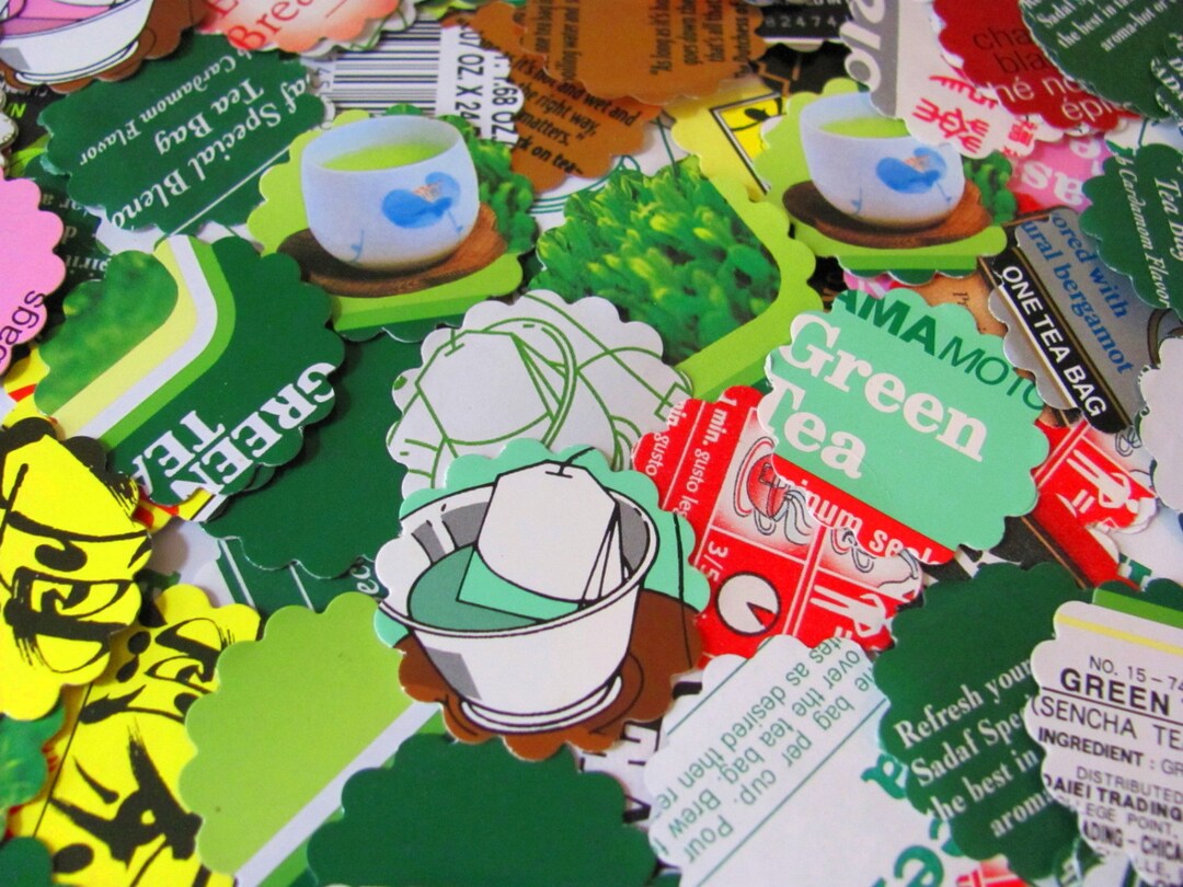 Tea Time Punches 100 Scallop Shaped Paper Punches Confetti ...