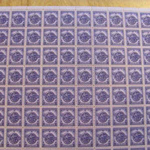 Honorable Discharge Emblem 100 Vintage Unused US Postage Stamps 3-c ...