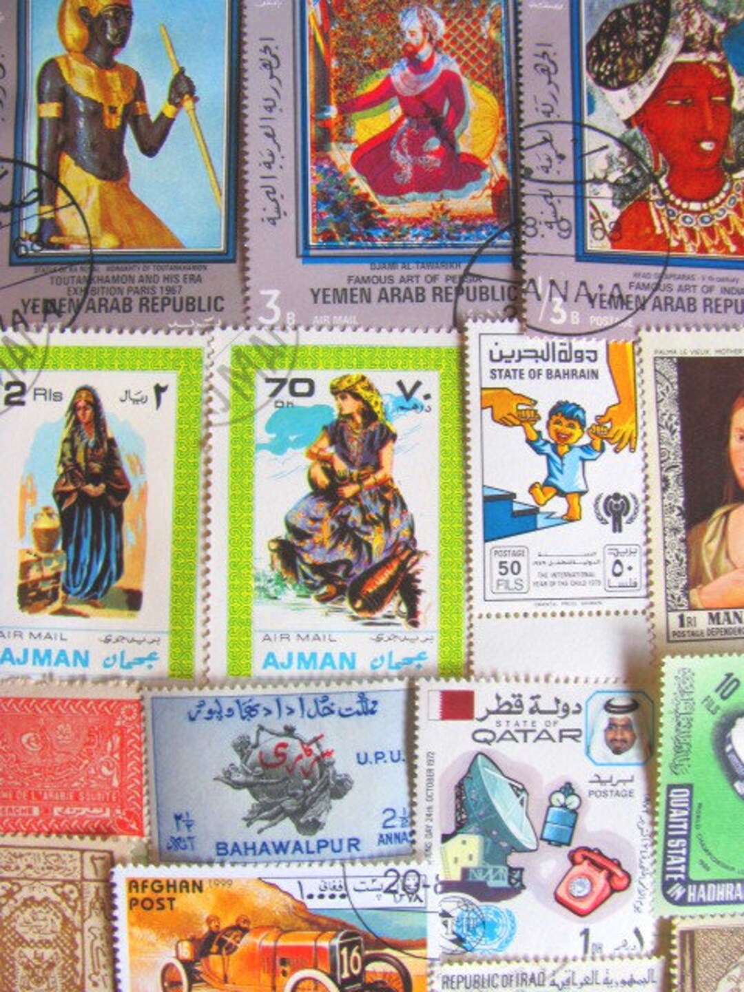 Peace in the Middle East 50 Premium Vintage Middle Eastern Postage ...