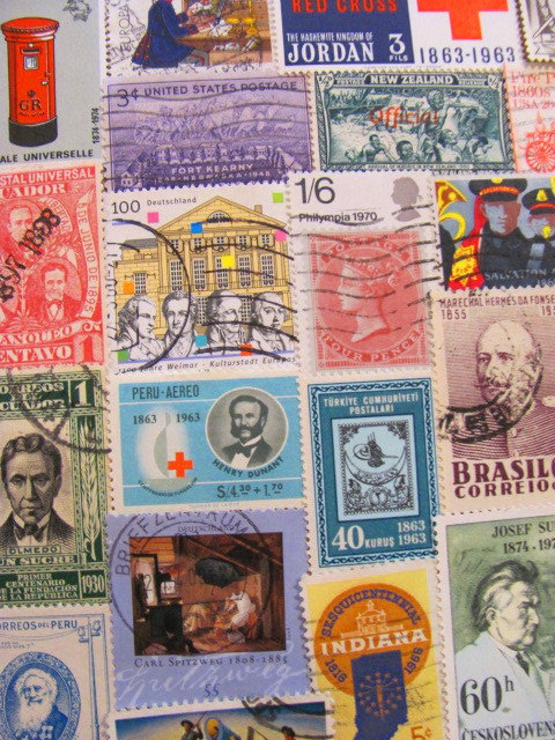 Industrial Revolution 50 19th Century 1800s Postage Stamps British ...