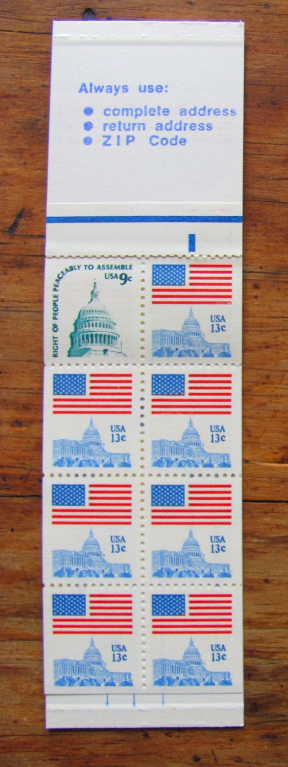 Right of People Peaceably to Assemble Booklet of 8 Vintage | Etsy