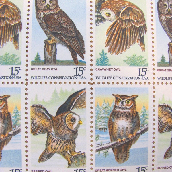 Vintage Bird Stamps - Etsy