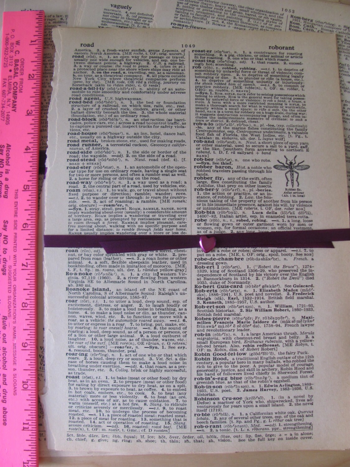 Vintage Dictionary Pages 10 Large Vintage 1940s Definitions - Etsy India
