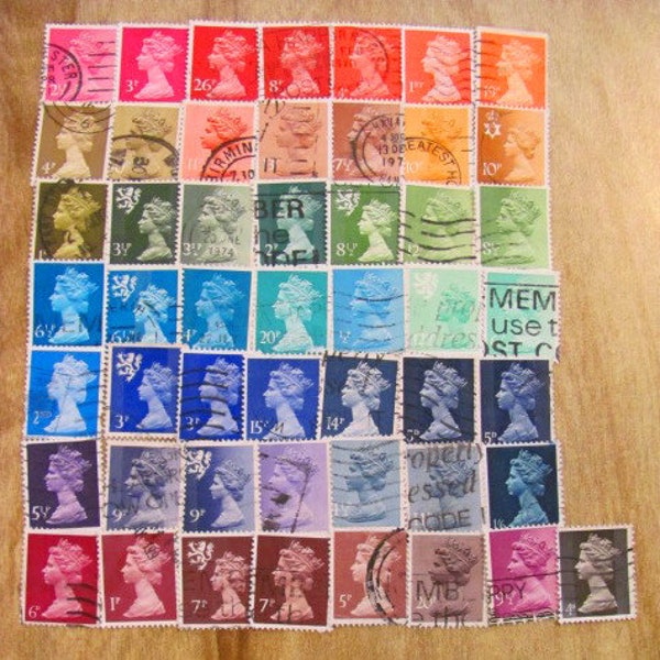 Queen Elizabeth Ii Stamps - Etsy