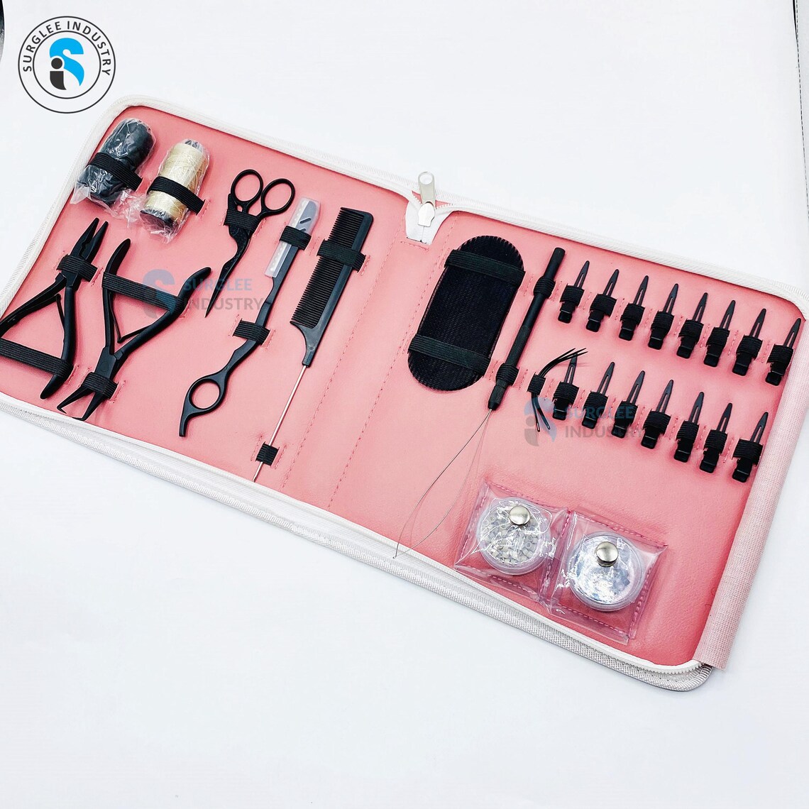 Tools Kit for Hair Extension: Pliers, Razor, Clips & Bead Boxes - Etsy