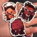 Dispatch | 2in Chibi Stickers - Etsy