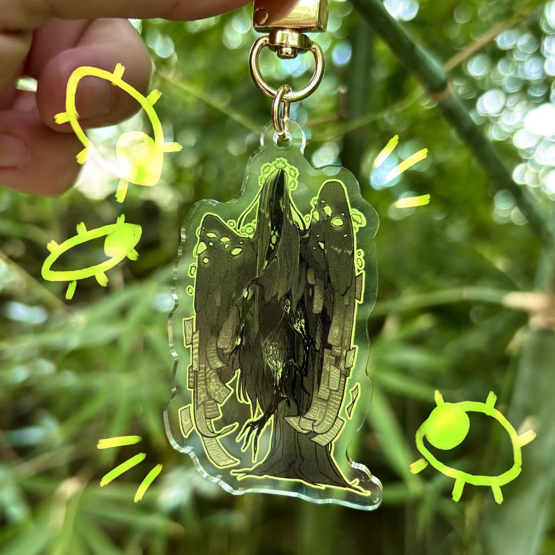 TMA Monster Jon Keychain - Etsy