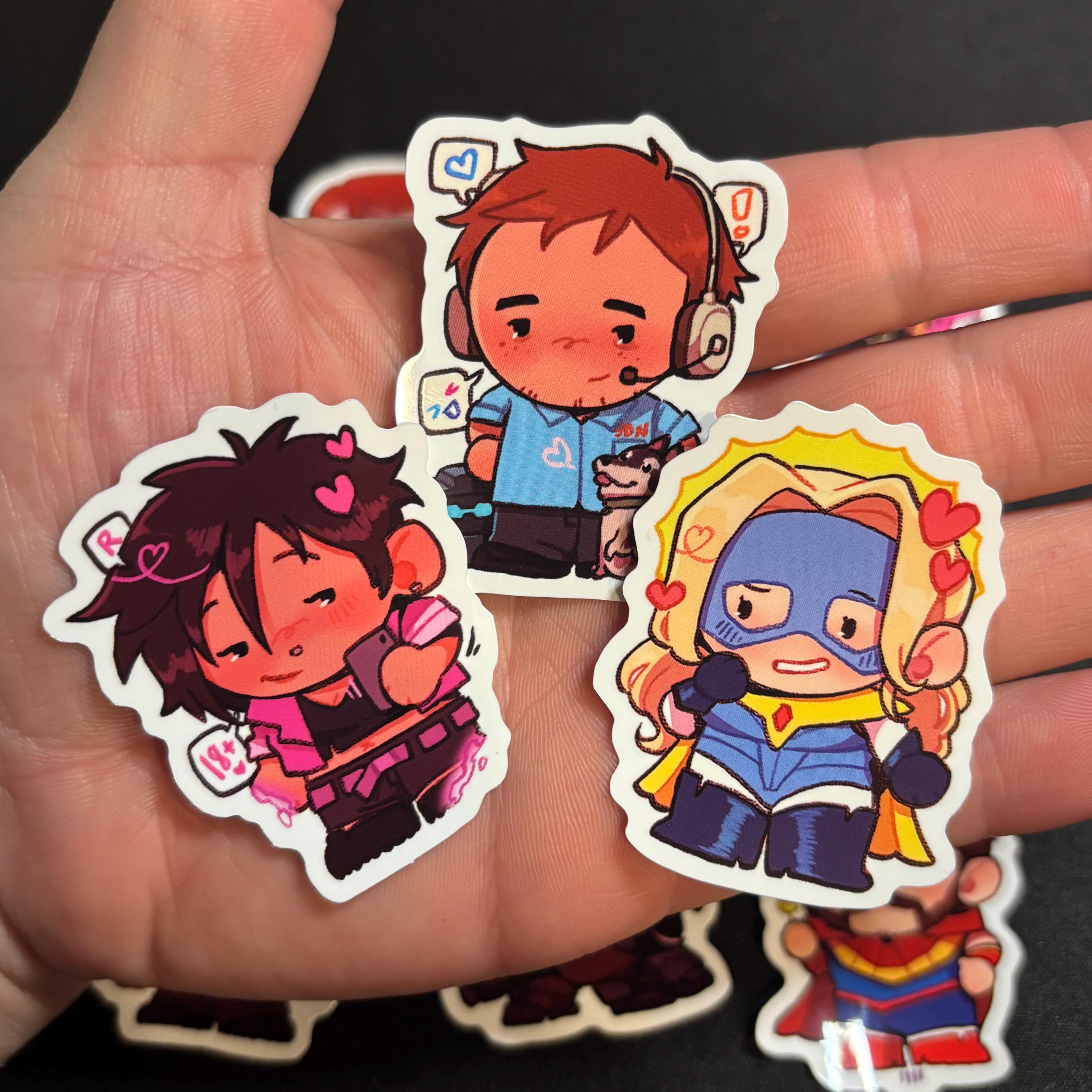 Dispatch | 2in Chibi Stickers - Etsy