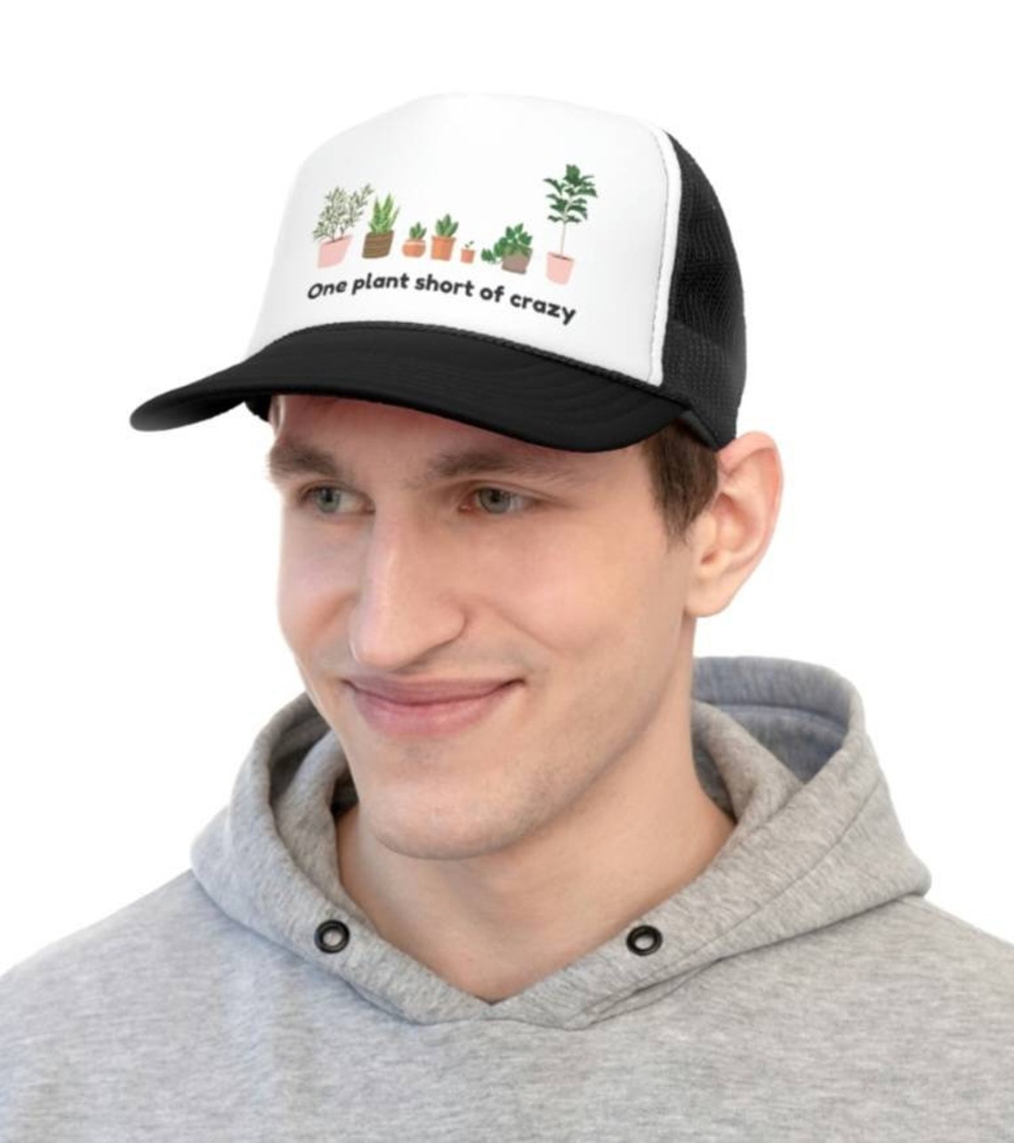 Plant Trucker Caps, Crazy Plant Person, Trendy Trucker Hats, Best ...