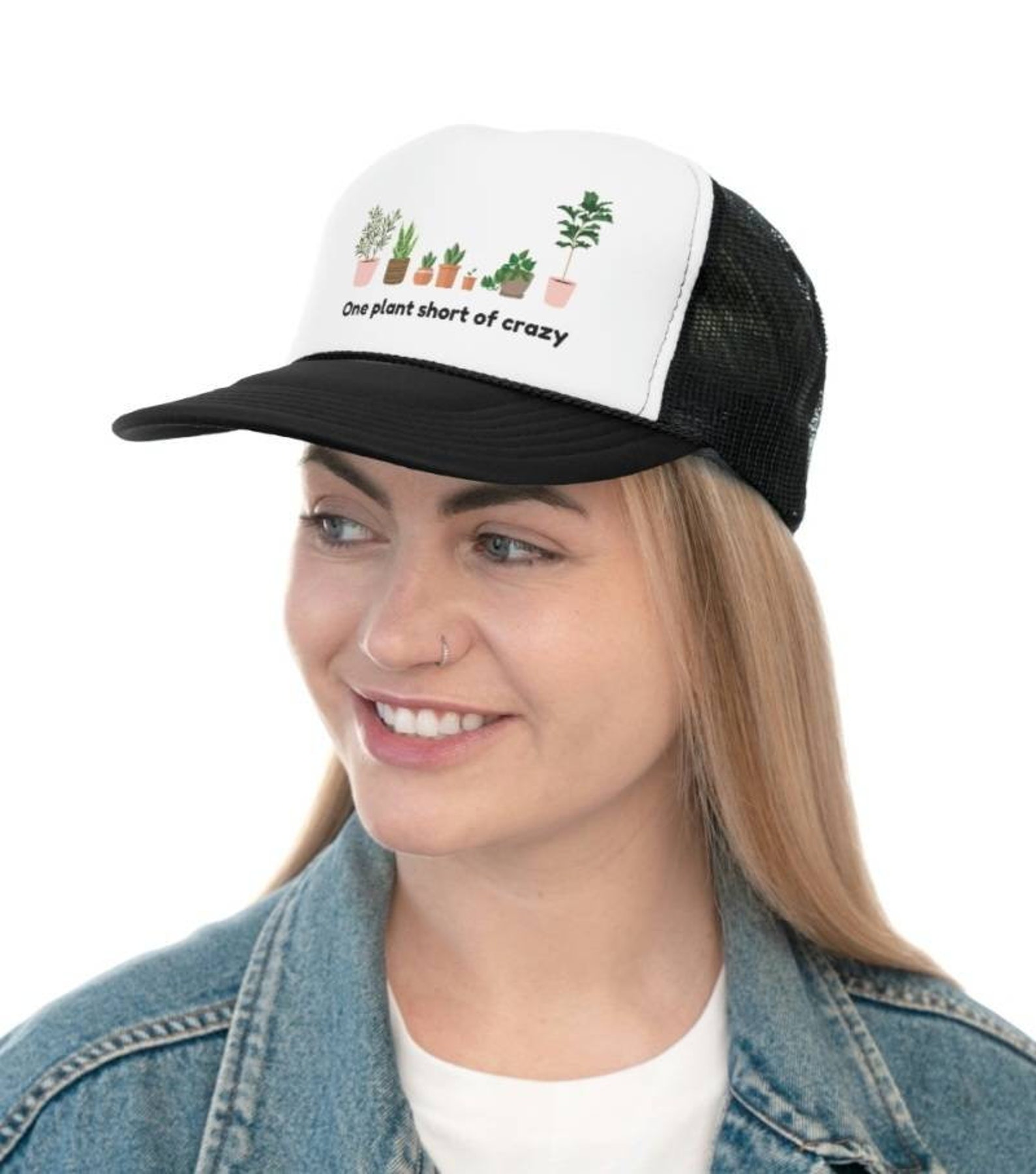 Plant Trucker Caps, Crazy Plant Person, Trendy Trucker Hats, Best ...