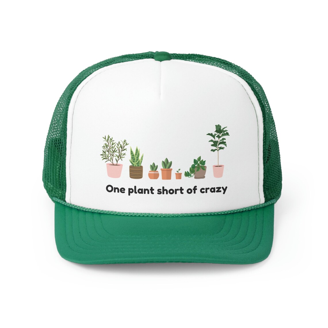 Plant Trucker Caps, Crazy Plant Person, Trendy Trucker Hats, Best ...