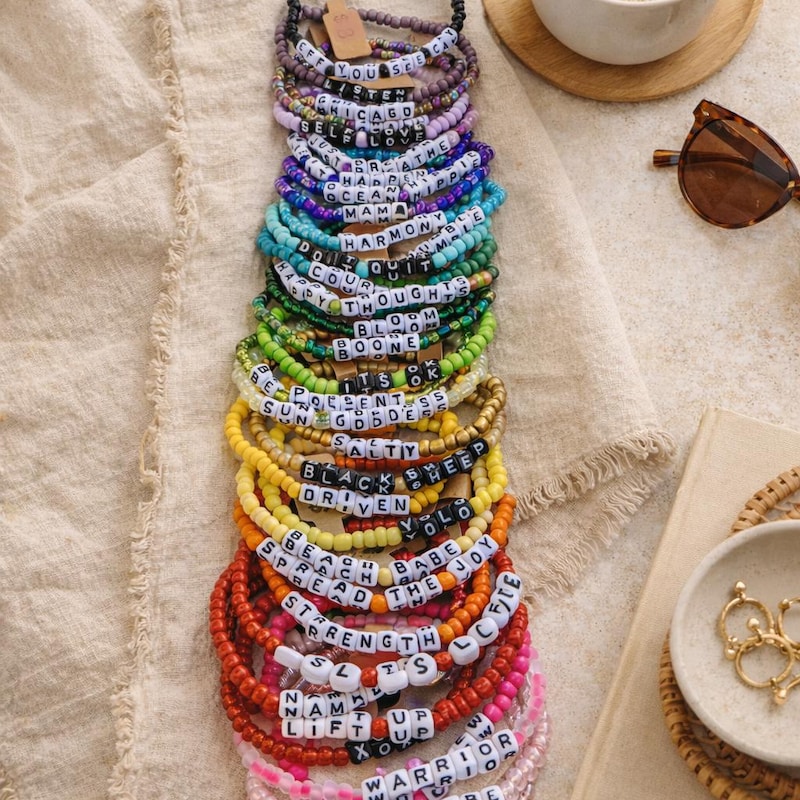 Bracelet Word Worthy - Etsy