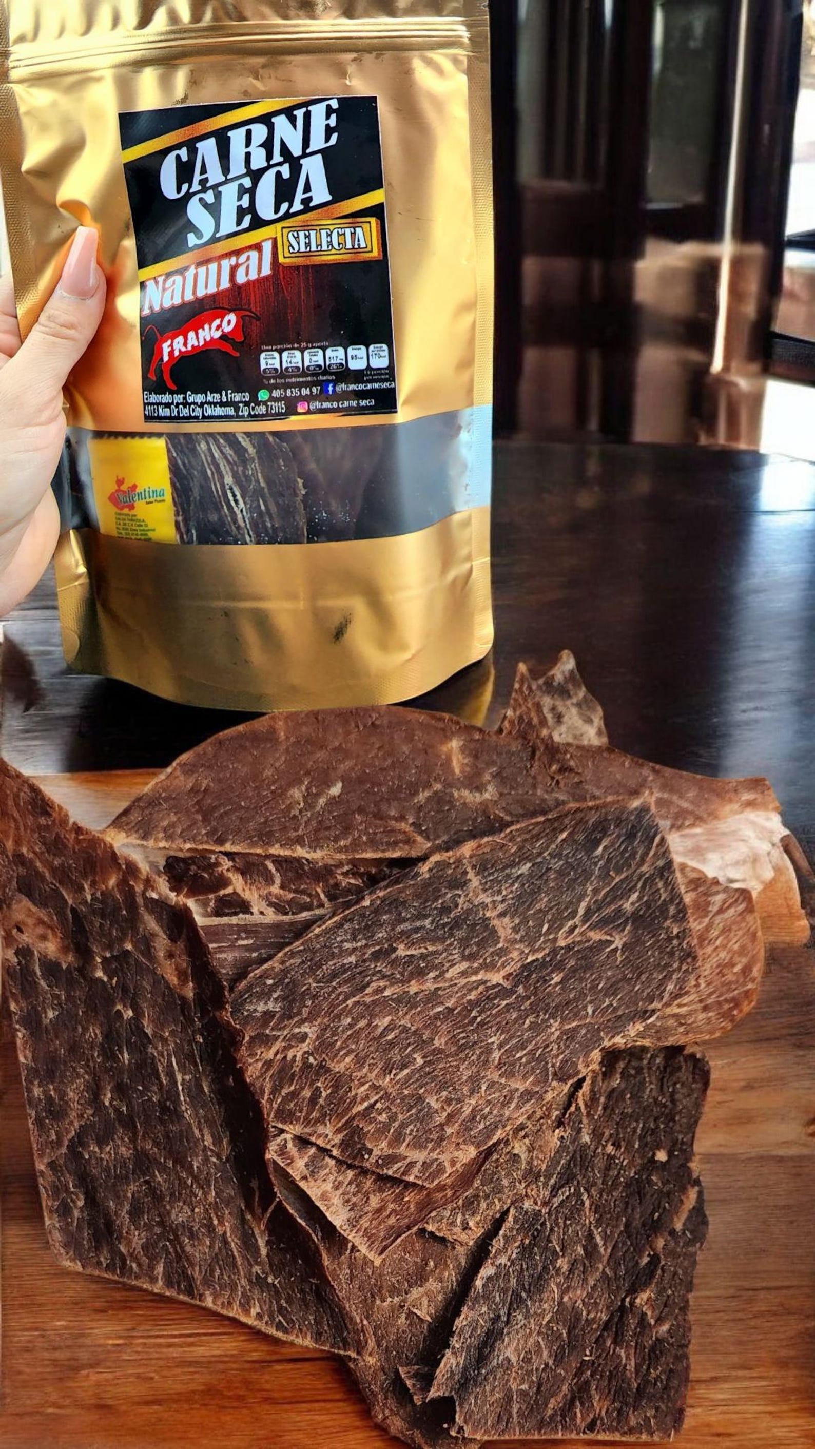 Carne Seca Natural Estilo Mexicana 6oz / Beef Jerky Natural Flavor ...