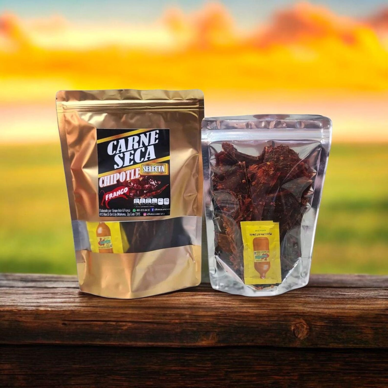 Chipotle Carne Seca, Mexican Style Beef Jerky (6oz) - Etsy