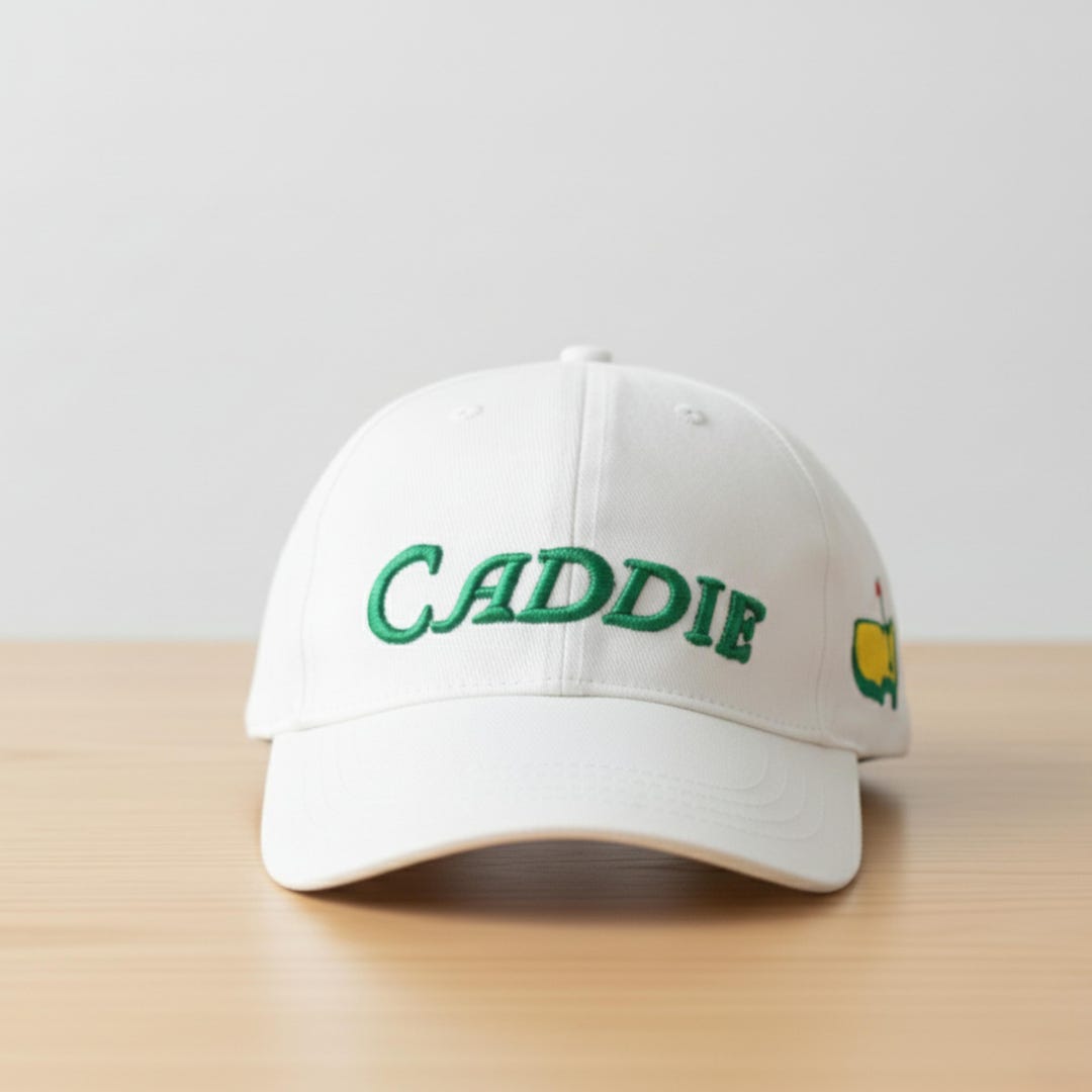 Caddie Hat: Golf Map Logo, Adjustable Cap - Etsy