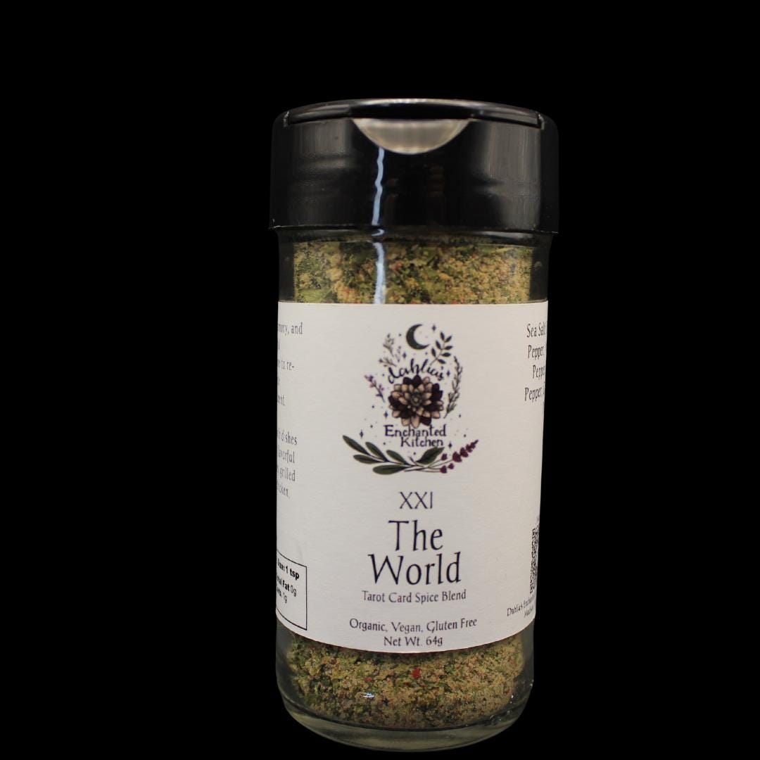The World Tarot Card Culinary Spice Blend - Etsy