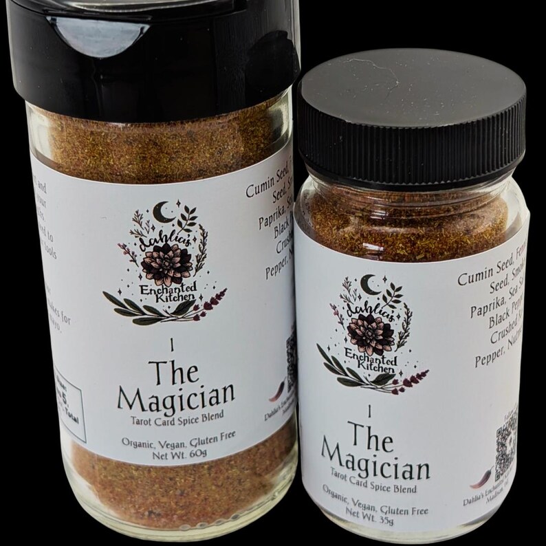 The Magician Tarot Card Culinary Spice Blend - Etsy