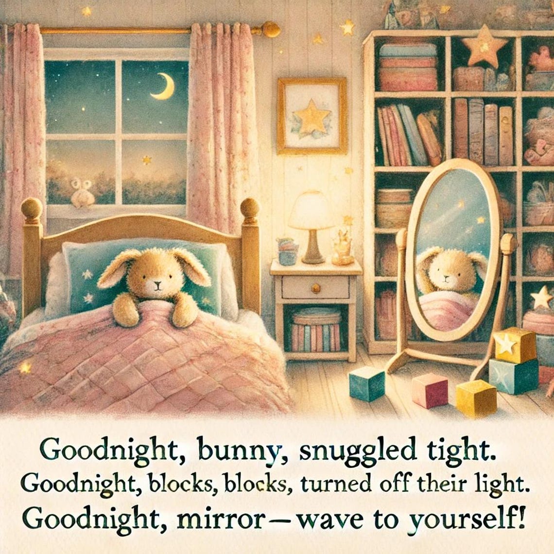 Goodnight, Little Star – Printable Baby Bedtime Storybook | Digital ...