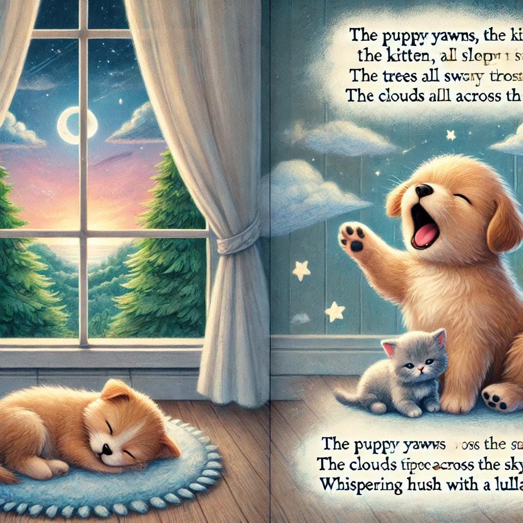 Goodnight, Little Star – Printable Baby Bedtime Storybook | Digital ...