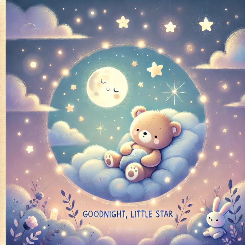 Goodnight, Little Star – Printable Baby Bedtime Storybook | Digital ...