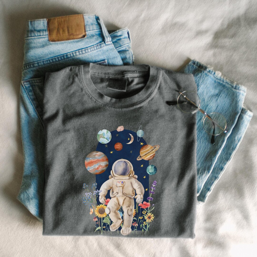 Comfort Colors Physics Teacher Shirt From Students Floral Space ...