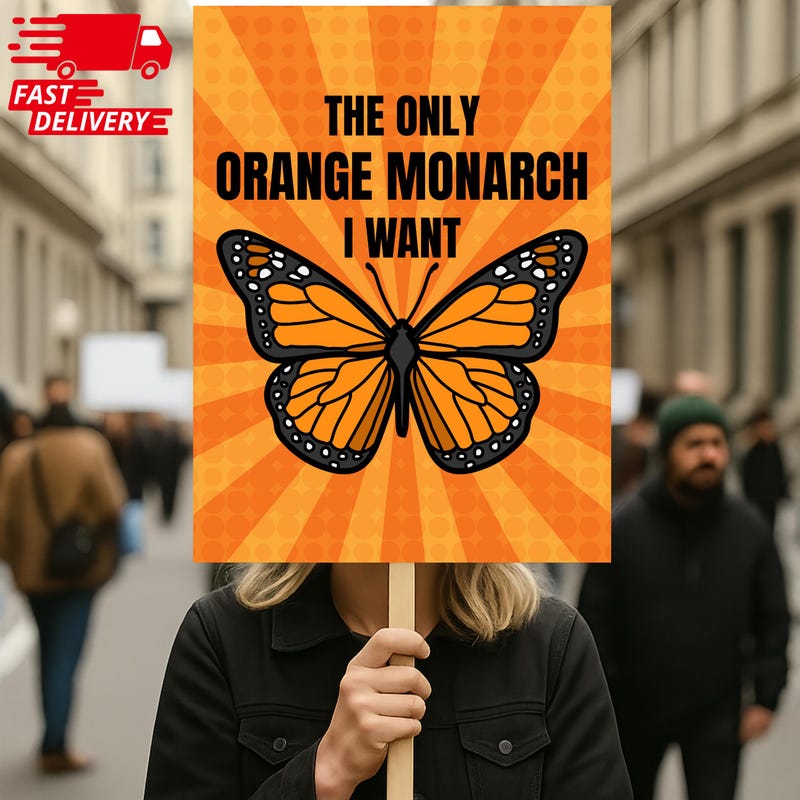 Protest Sign Butterfly - Etsy
