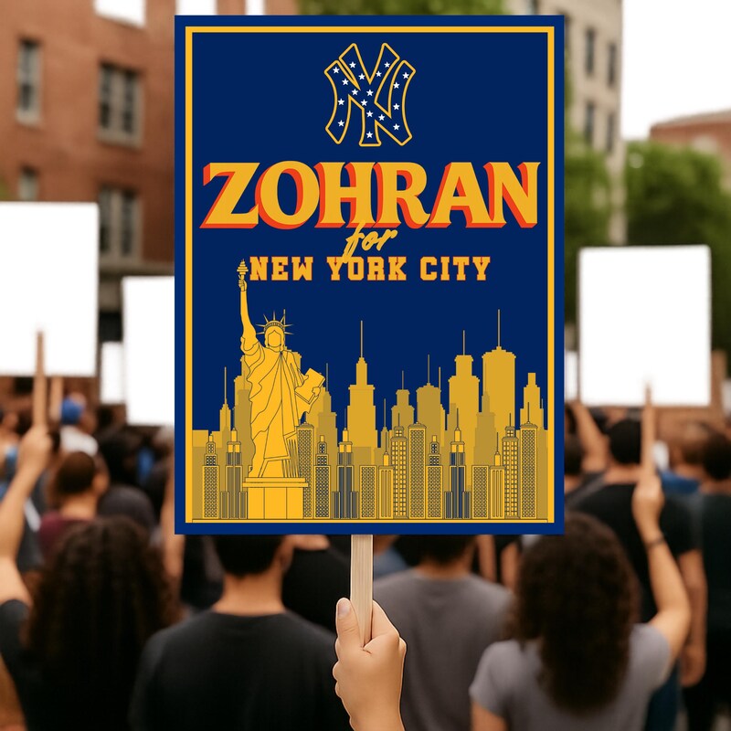 Zohran Mamdani Poster - Etsy