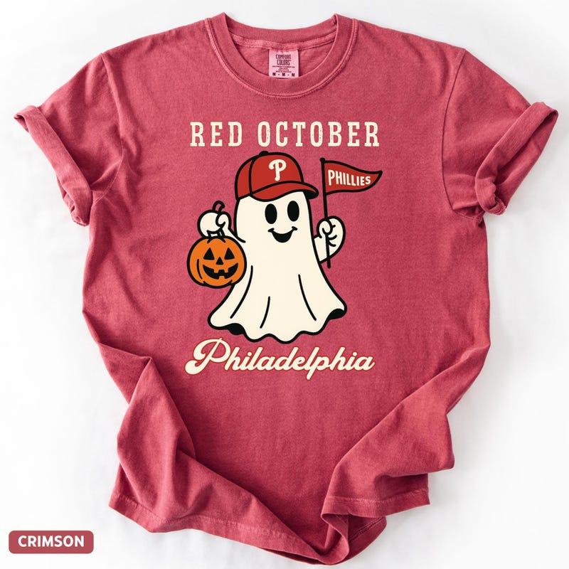 Red October Shirts Phillies - Etsy